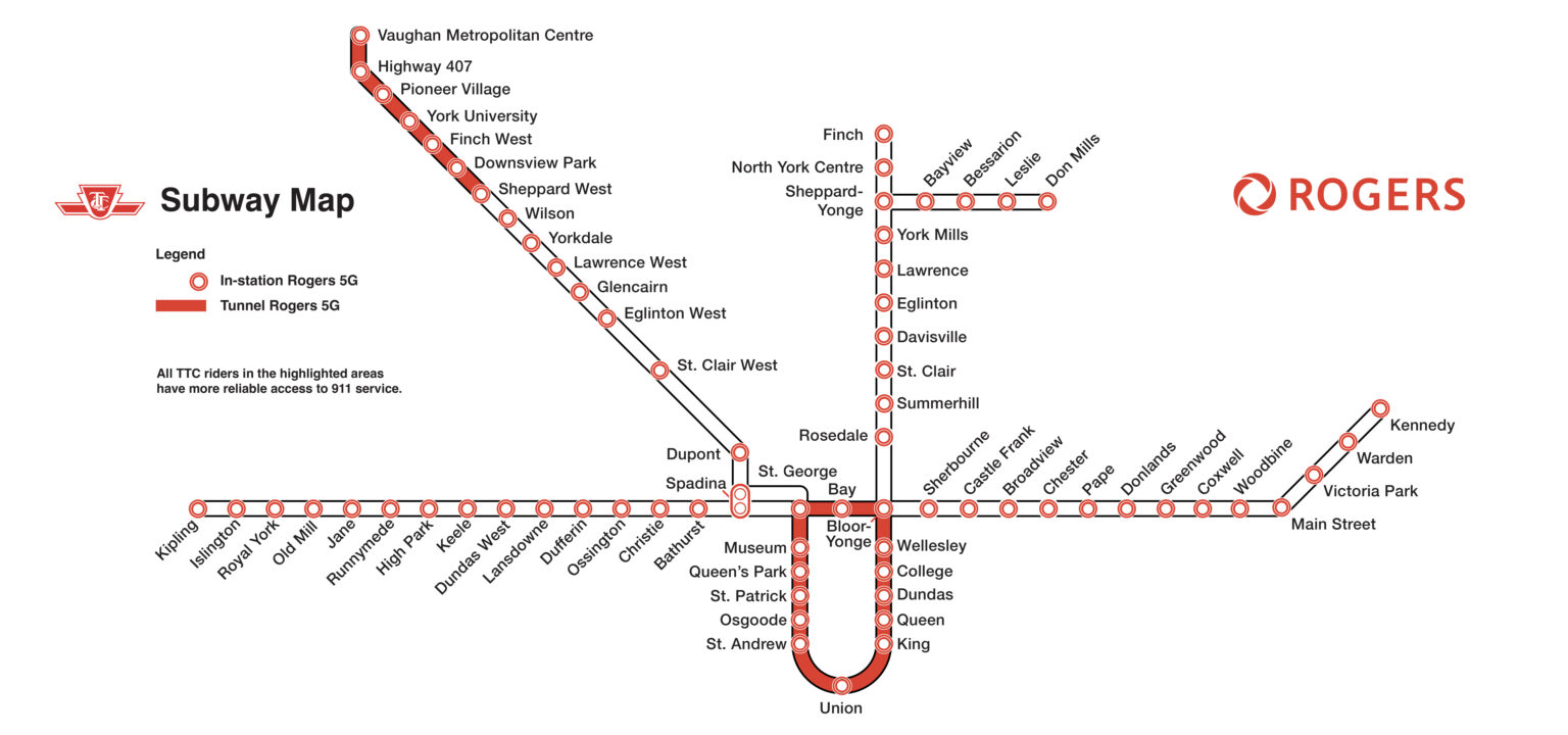 Here are all places where you can connect to the Rogers 5G Network on ...